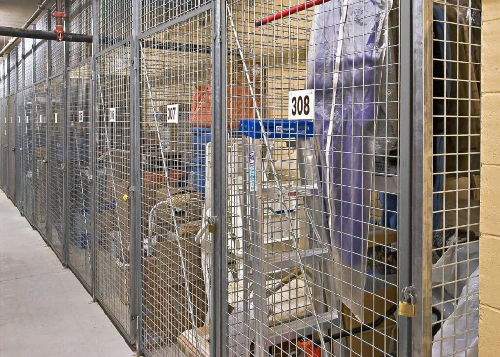 Tenant Storage Lockers, Rooms and Partitions - Mid Florida Material ...