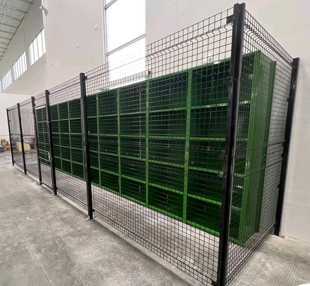 Wire Cages, Rooms and Partitions - Mid Florida Material Handling