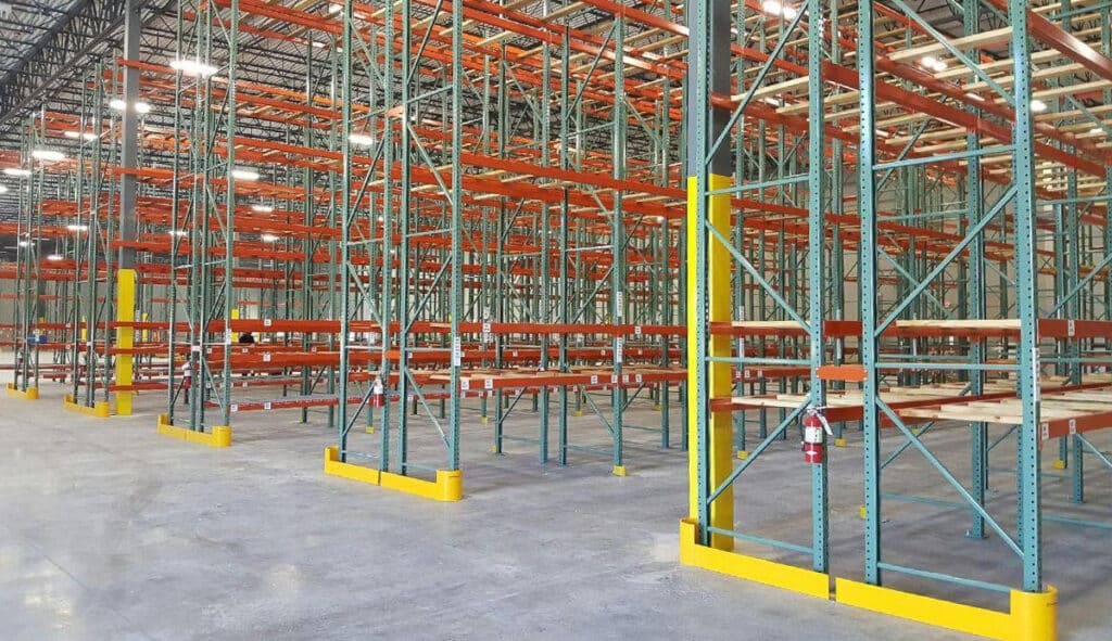 End of Aisle Pallet Rack Protector Sales & Installation
