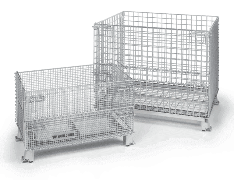 Wire Mesh Containers | Warehouse Storage Solutions