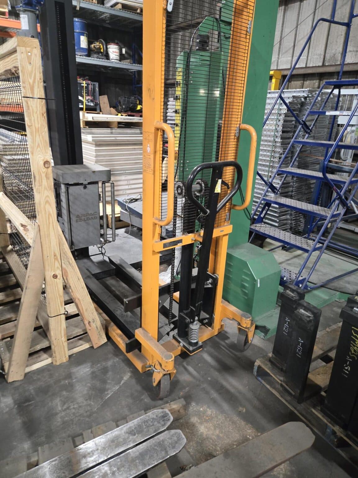 Manual Pallet Stacker - Used - Mid Florida Material Handling